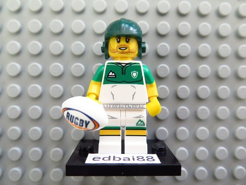 LEGO Collectable Minifigures Series 19 Rugby Player 71025 New SEALED ...