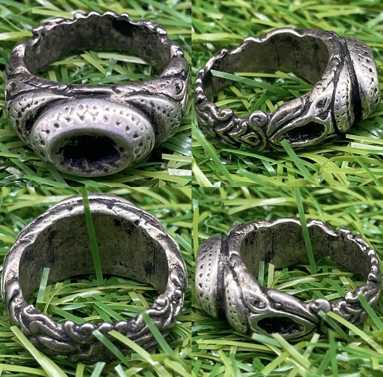 UNIQUE ANTIQUE NEAR EASTERN SILVER ROMAN RING | eBay
