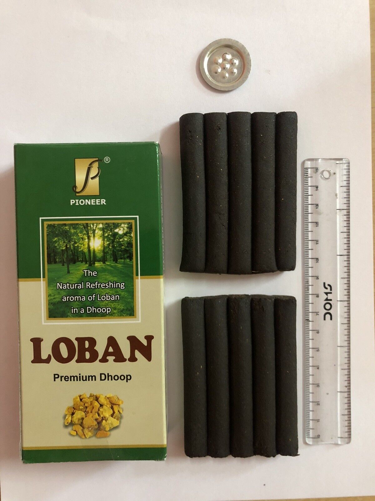 9 Box of 10 wet logs 100gm DHOOP Soft Moldable, 6 Loban, 2 Gugal, 1 ...