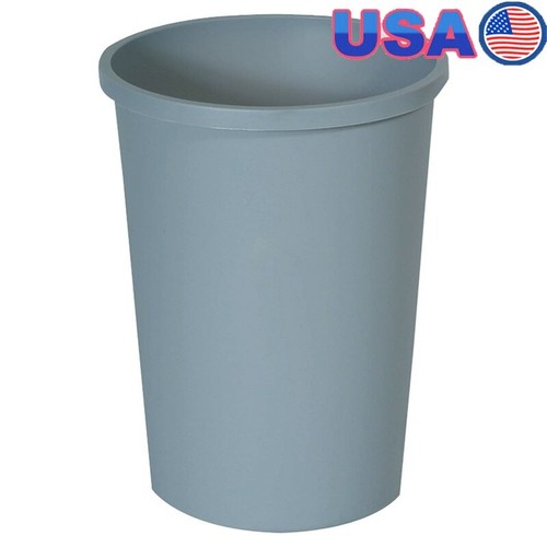 Commercial Round Waste Container Indoor Outdoor Crack Resistant 11 ...