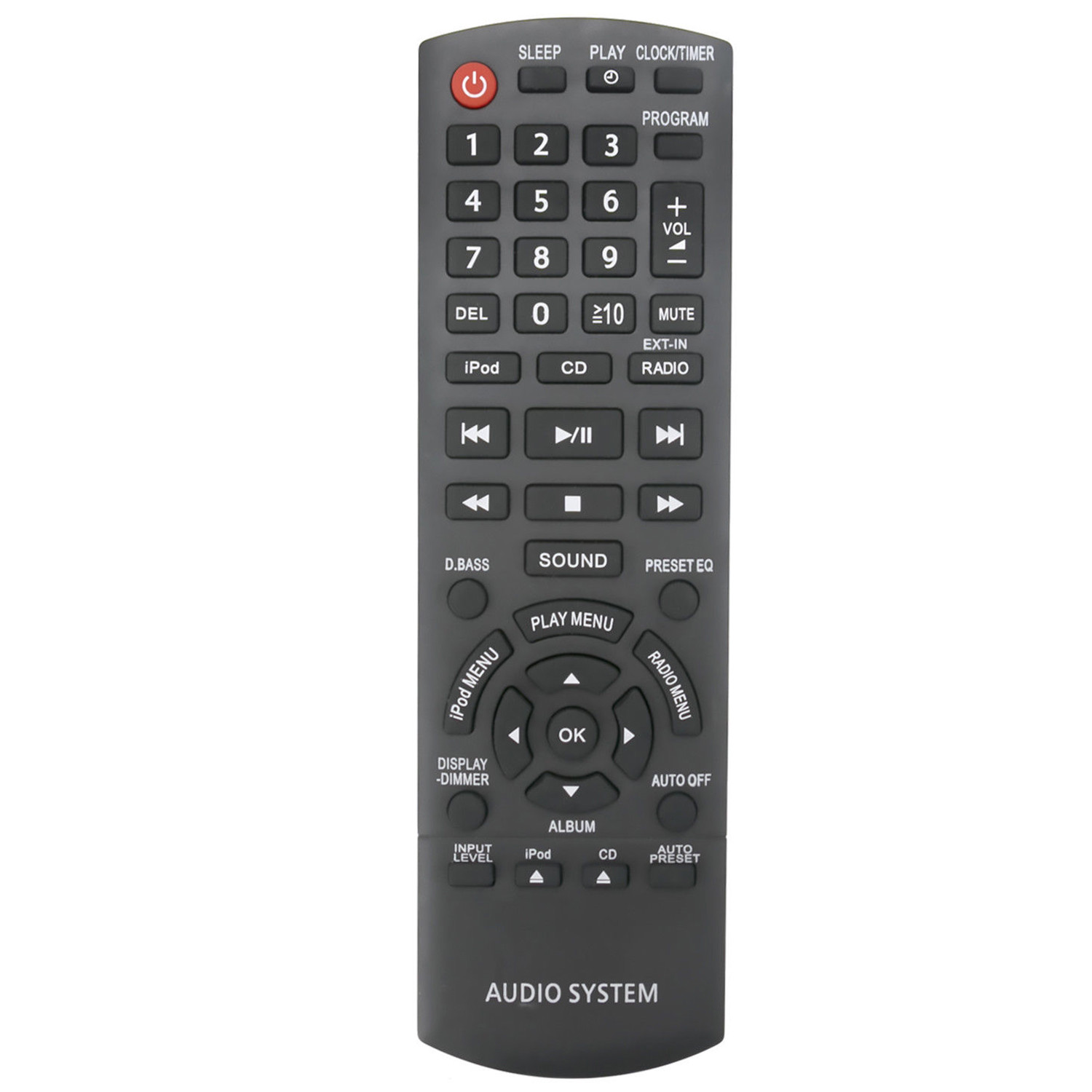 Panasonic N2QAYB000641 Audio System Remote Control () for sale online ...