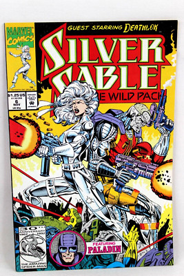 Silver Sable & Wild Pack #6 Deathlok & Paladin 1992 Marvel Comics F+ | eBay