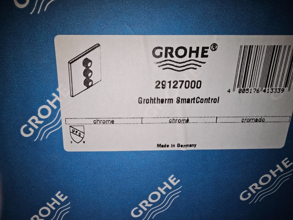 Grohe 29127000 Grohtherm SmartControl Triple Volume Control Trim Chrome ...