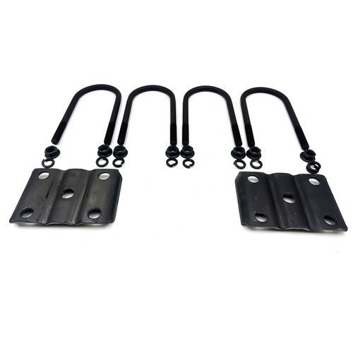 For 7000lbs Tandem Trailer Axle Suspension Kit 6 Leaf Springs/U-bolt ...