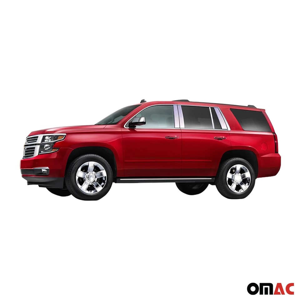 Stainless Rear Window Set 2Pc Fits 2021-2025 Chevrolet Tahoe | eBay