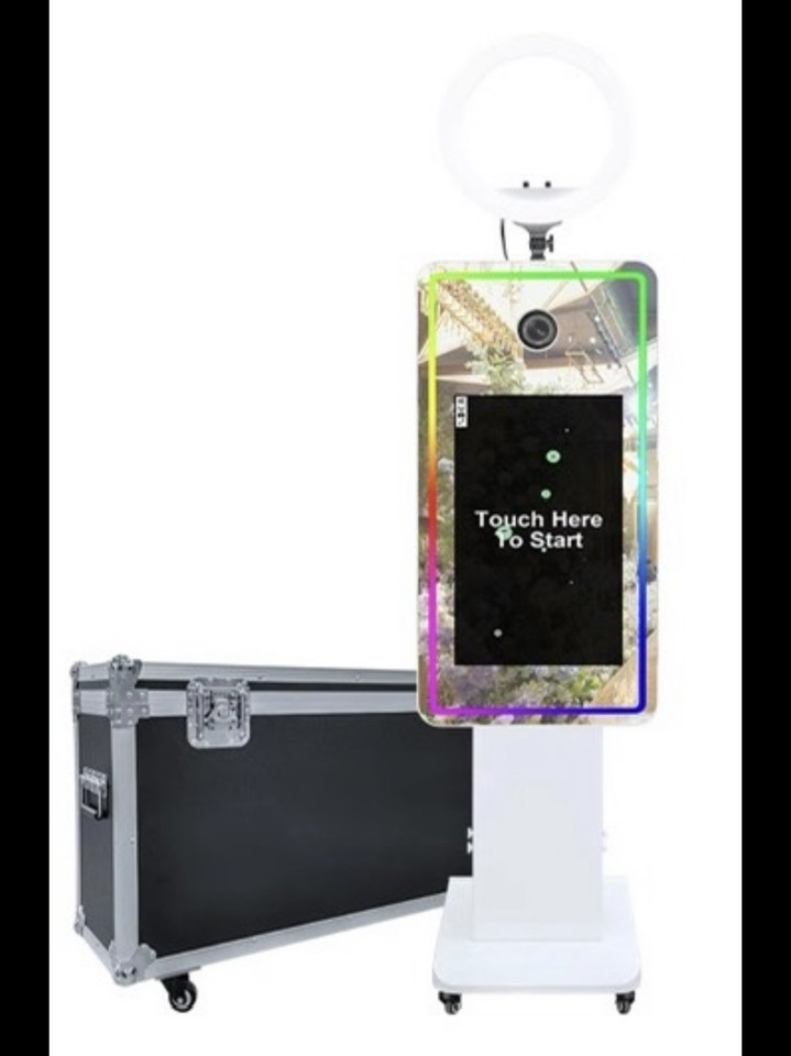 Magic Mirror Photo Booth With Flight Case & All Accessories 40 Inch ...