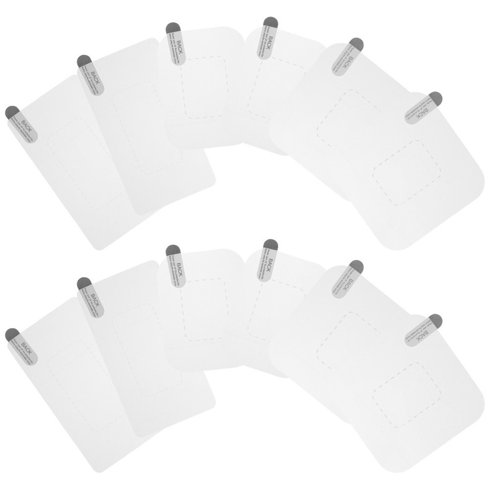 12 Sheets Static Adhesive Mount Sticker Dashcam Windshield Stickers | eBay