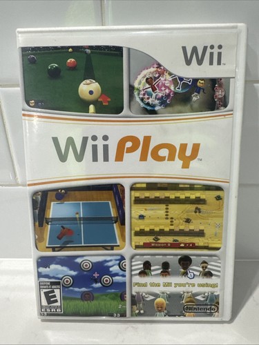 Wii Play Nintendo Wii Complete in Box CIB Tested | eBay