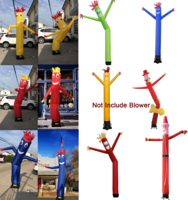 3M/6M Advertising Sky Dancer Inflatable Tube Man Air Wavy Wind Puppet ...
