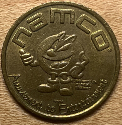 Namco Amusement to Entertainment Brass Automatic Coin Token BALLOONS on ...