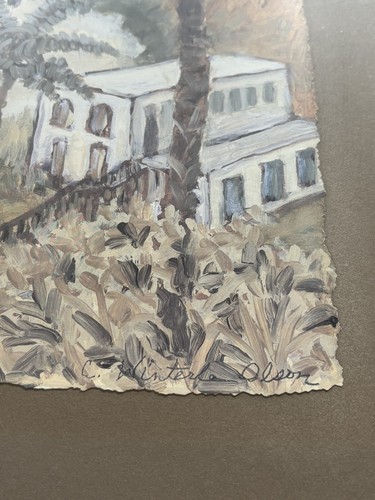 C Winterle Olson Signed Watercolor Painting Framed | eBay