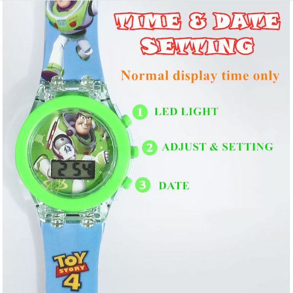 GLOWING WATCH LOL SURPRISE KID LED ELECTRONIC DIGITAL DISPLAY WATCH TOY ...