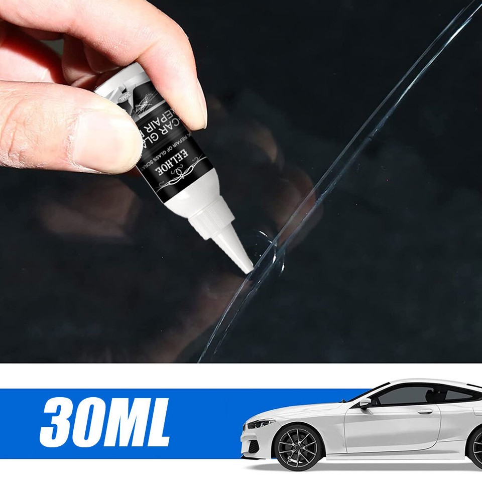 1 Set 30ml Cracked Glass Repair Car Windshield Cracked Repair Glass ...
