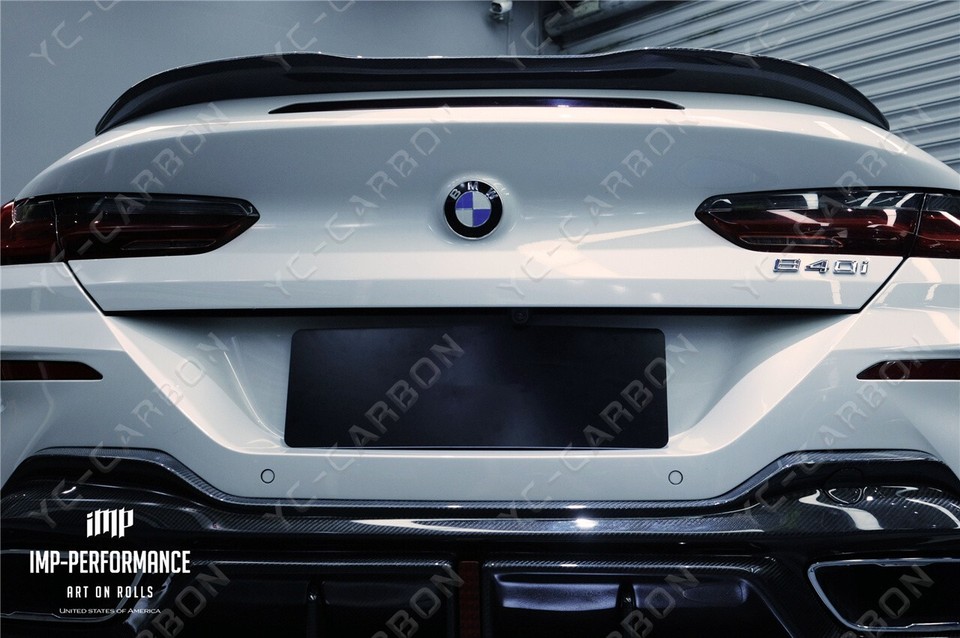 iMP Carbon Ver.2 Rear Spoiler Wing for 19-21 BMW 8 SERIES G14 ...