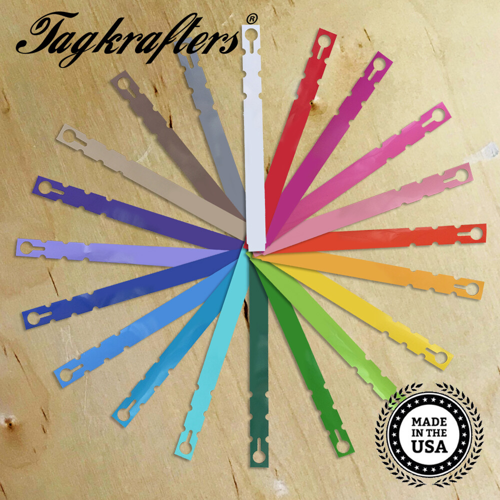 Waterproof Garden Nursery Plastic Plant Tag Tree Label ASSORTED COLORS ...