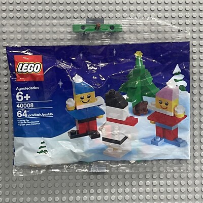 LEGO Snowman Building Set (40008) Holiday Christmas : NEW POLYBAG | eBay