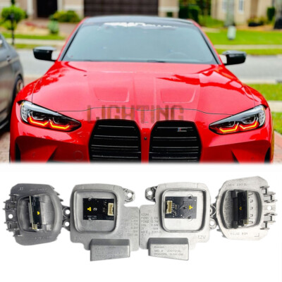 CSL Red DRL LED Modules For BMW 4 Series G80 G82 G22 M3 M4 Running ...