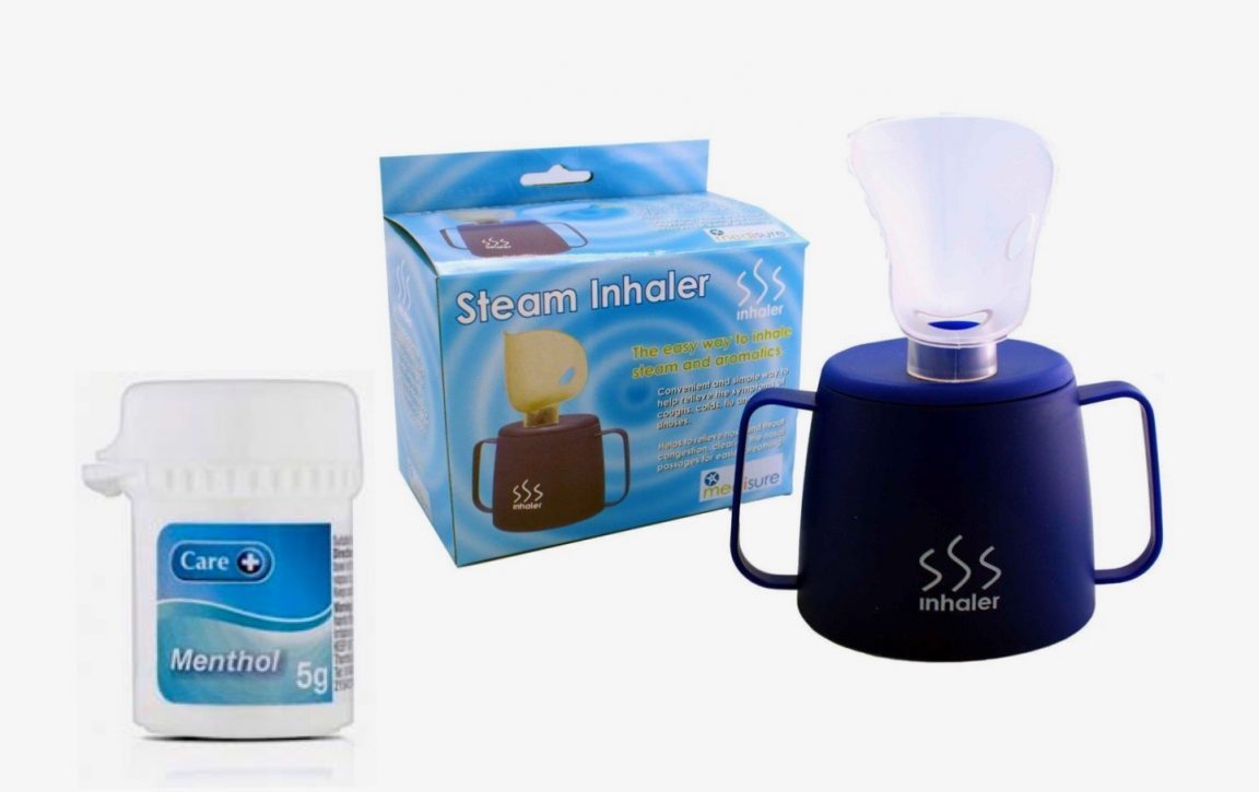 Medisure Steam Inhaler Cup with Menthol Crystals (5g) - Relieve Nasal ...