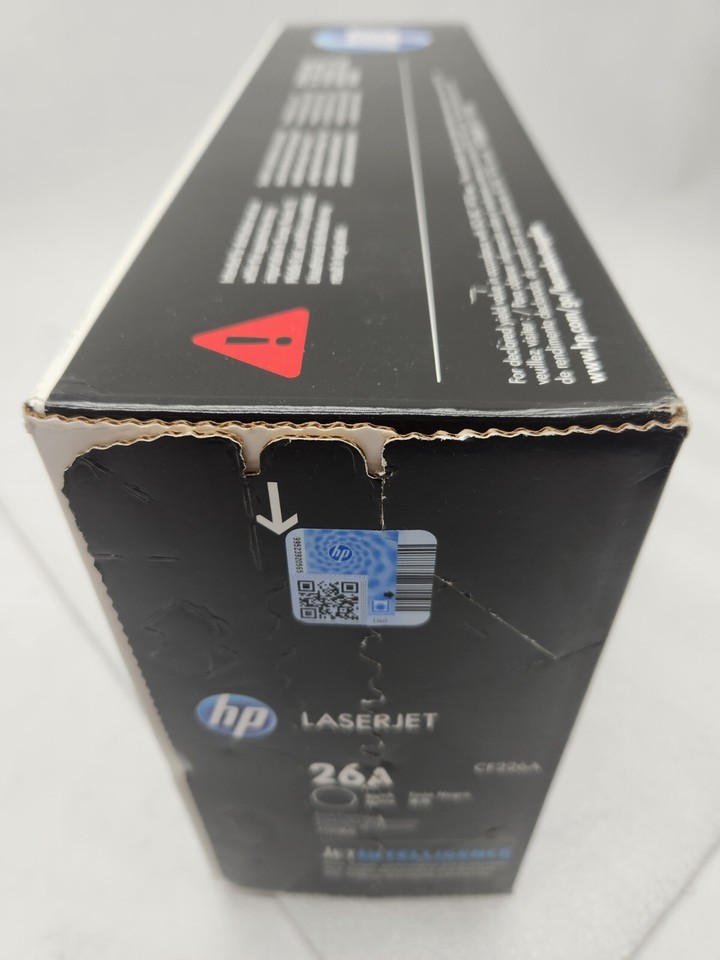 GENUINE HP LASERJET 26A BLACK CF226A TONER CARTRIDGE OEM SEALED M402 ...