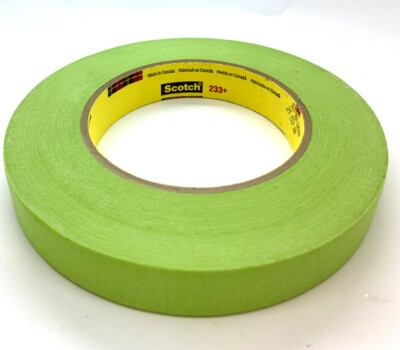 3M Scotch 233+ Performance green masking tape, 18mmX55m ,paint car | eBay