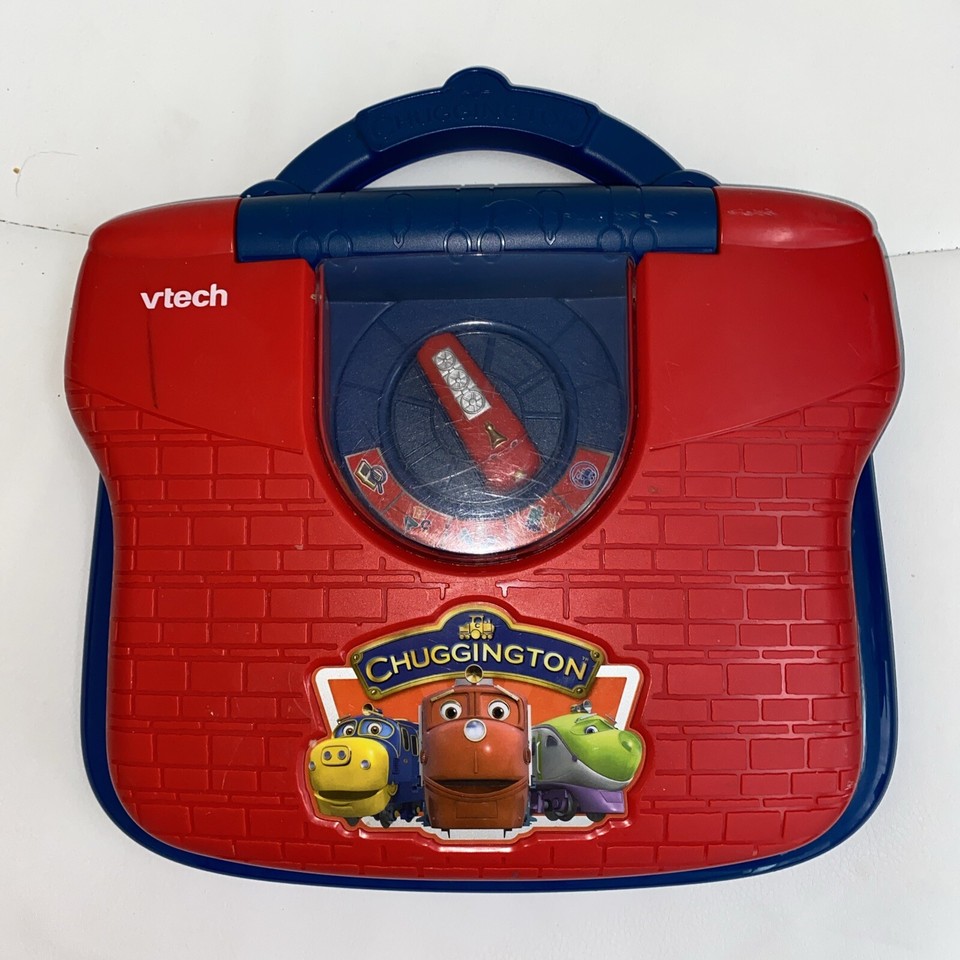 Vtech Chuggington Traintastic Laptop 2010 Works Train Educational RARE ...