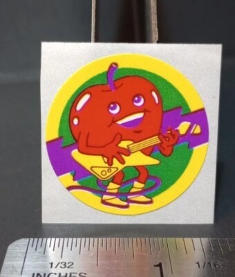 Vintage Stickers CTP Apple Scratch and Sniff Sticker Glossy GREAT SCENT ...