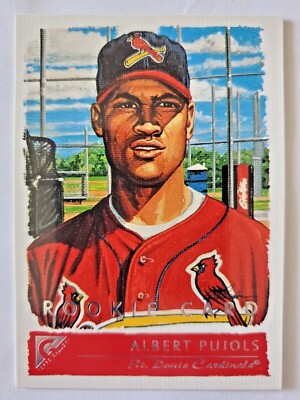 ALBERT PUJOLS 2001 TOPPS GALLERY ROOKIE CARD #135 | eBay