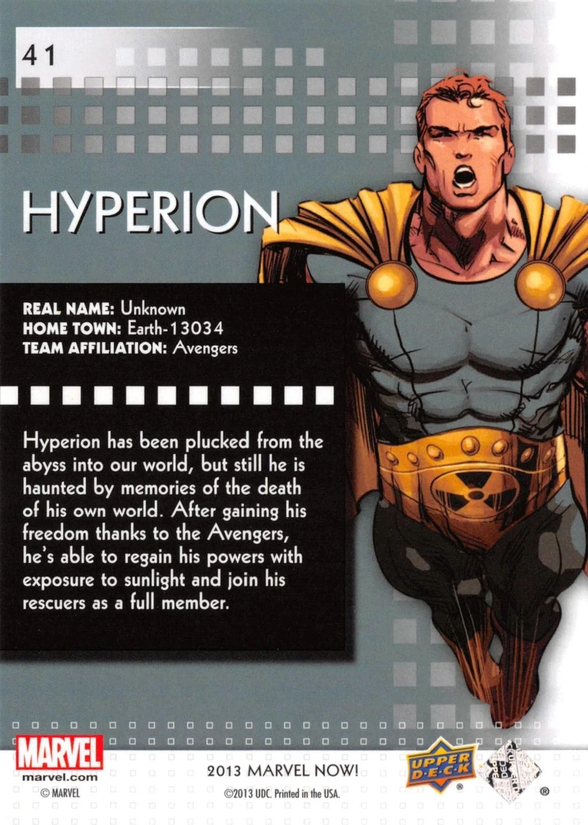 Hyperion Marvel Now