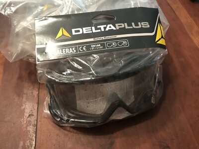 Delta Plus Venitex Galeras Clear PVC Safety Vented Goggles Eyewear ...