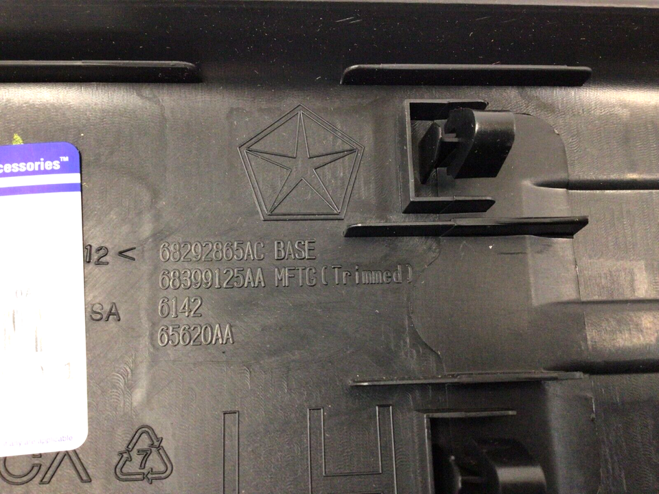 2019-2022 RAM 1500 rear LH driver Bed Rail Cap Molding black new OEM ...