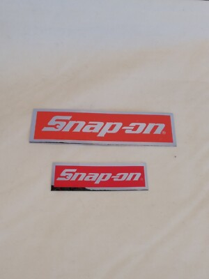Genuine Snap-on Tools Logo Decals 4.75 & 3.0in Stickers P-PMG | Vinyl ...