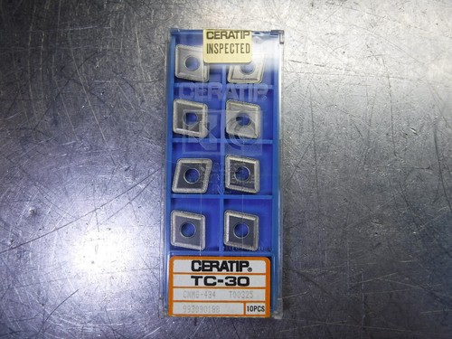 Kyocera Ceratip Carbide Inserts QTY10 CNMG434 T00325 TC-30 (LOC2287) | eBay
