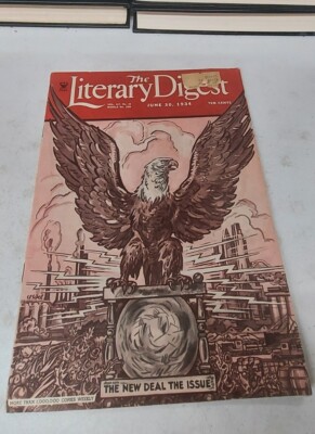 The Literary Digest Magazine, The New Deal The Issue, June 30, 1934 ...