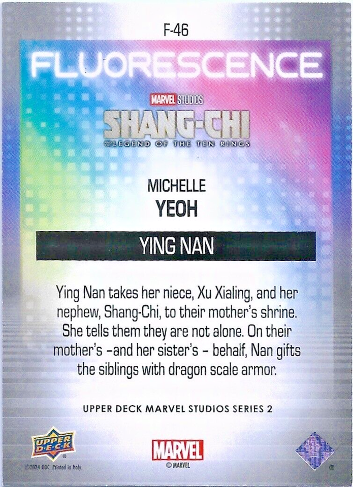 2024 Marvel Studios Series 2 Michelle Yeoh as Ying Nan Magenta ...