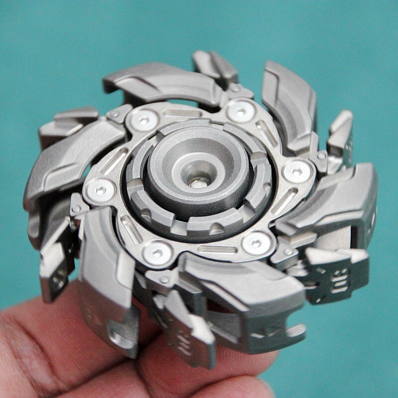 Grumpy 03 Fidget Spinner Pillbug Titanium EDC Beetle Finger Spinner Toy ...