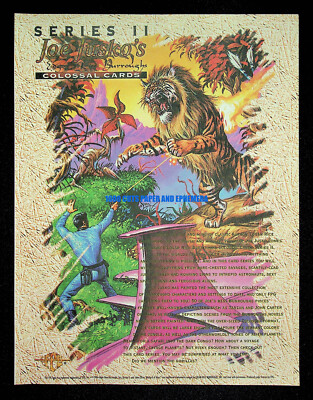 Joe Jusko CCG Cards FPG 1996 John Carter Trade Print Magazine Ad Poster ...