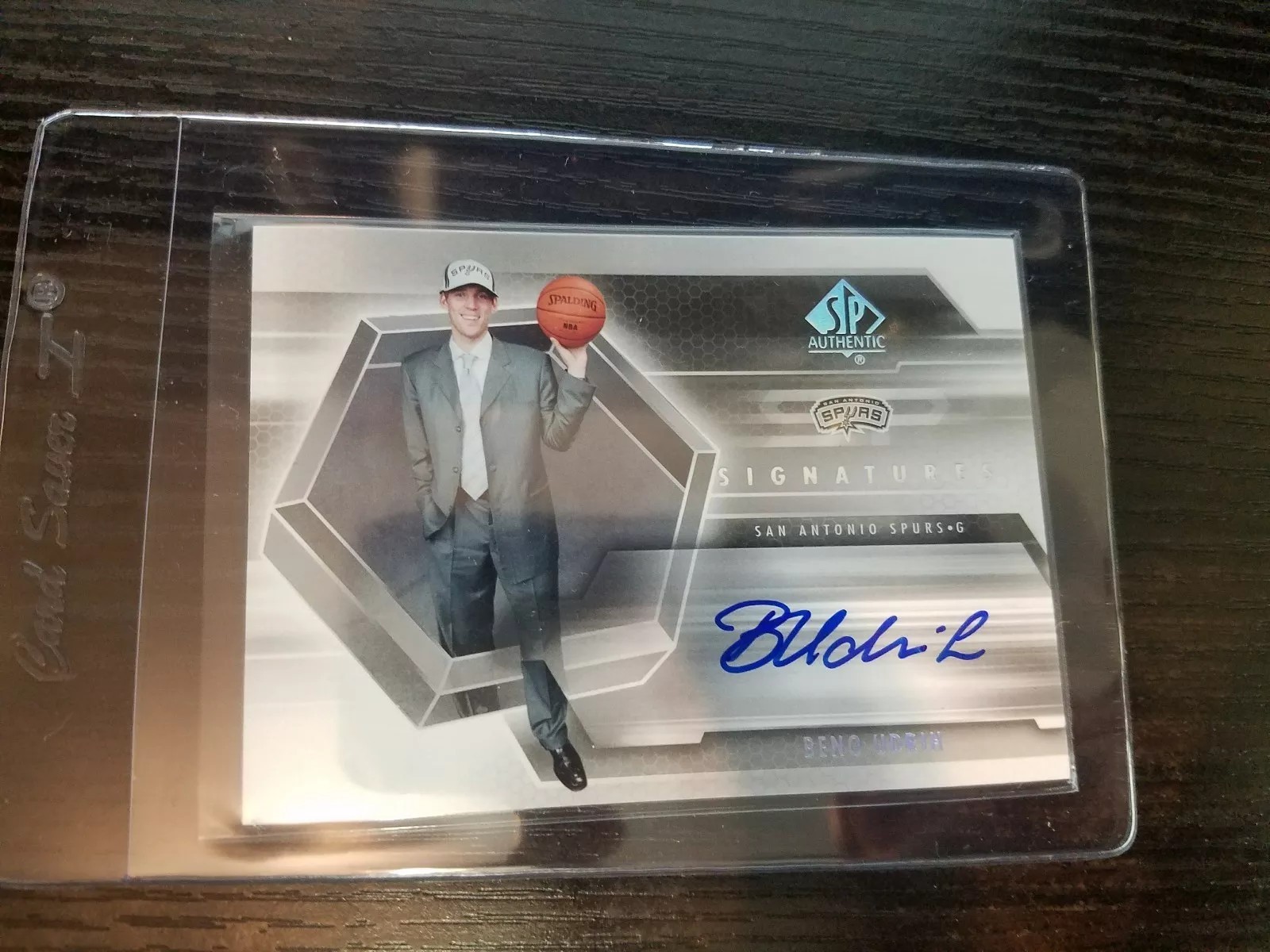 2004-05 SP Authentic Signatures #BU Beno Udrih ROOKIE RC AUTO FREE ...