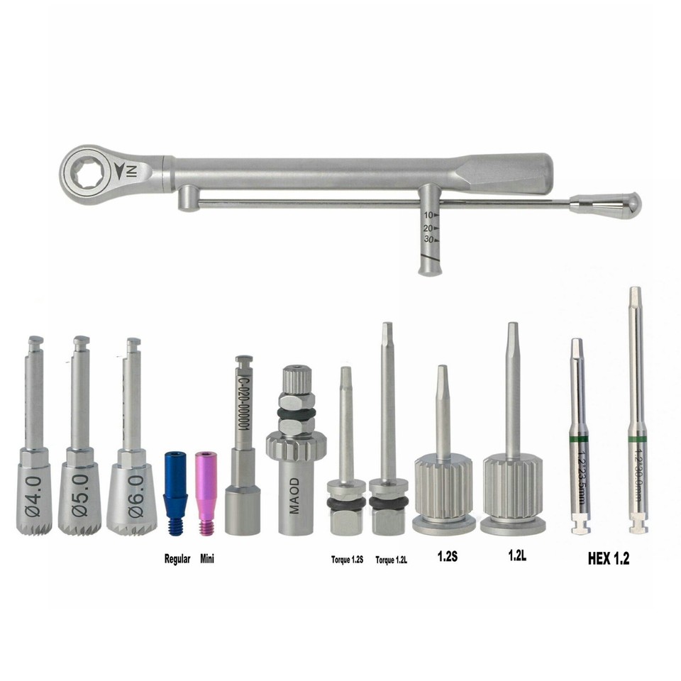 Dental Bone Edge Dresser for HIOSSEN Osster Implant Multi-unit Abutment ...