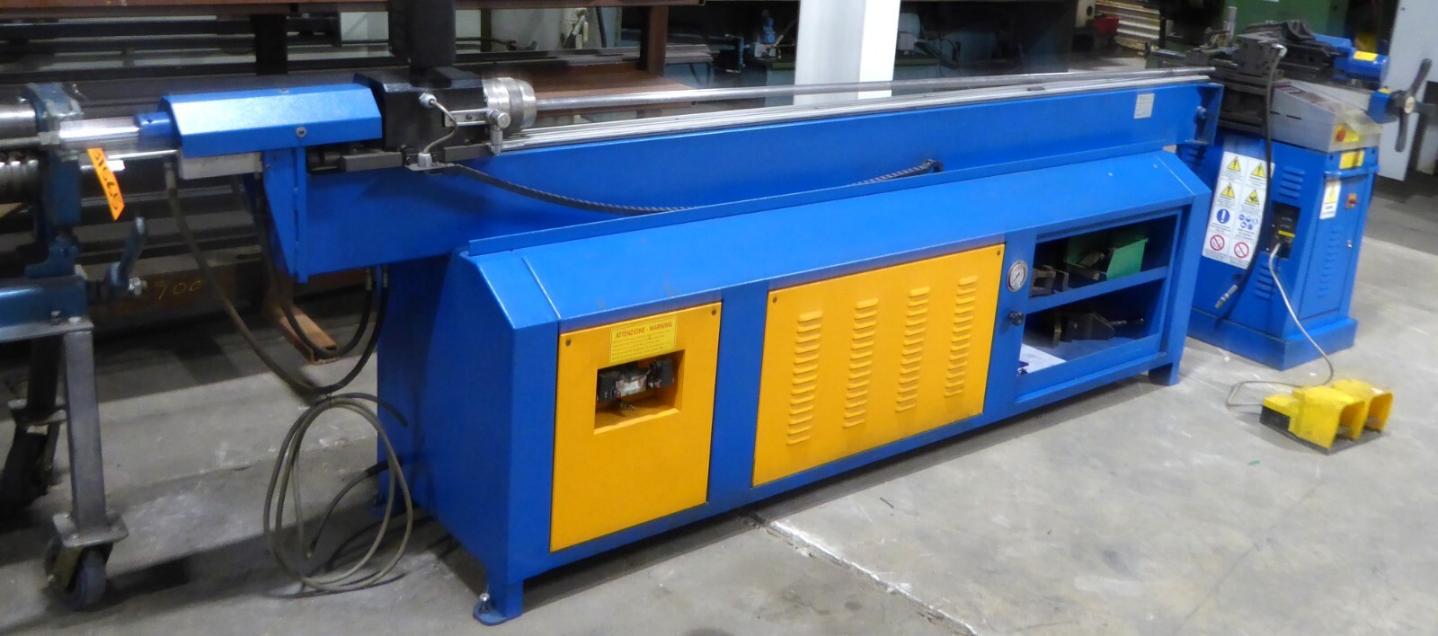 2-1/2" Ercolina Rotary Draw Mandrel Bender, 10' Mandrel Table, Nice | eBay