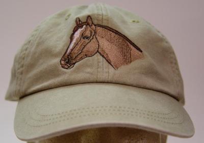 QUARTER HORSE HAT WOMEN MEN ADAMS BASEBALL CAP Price Embroidery Apparel ...