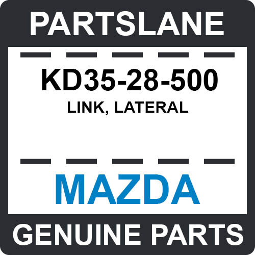 KD35-28-500 Mazda OEM Genuine LINK, LATERAL | eBay
