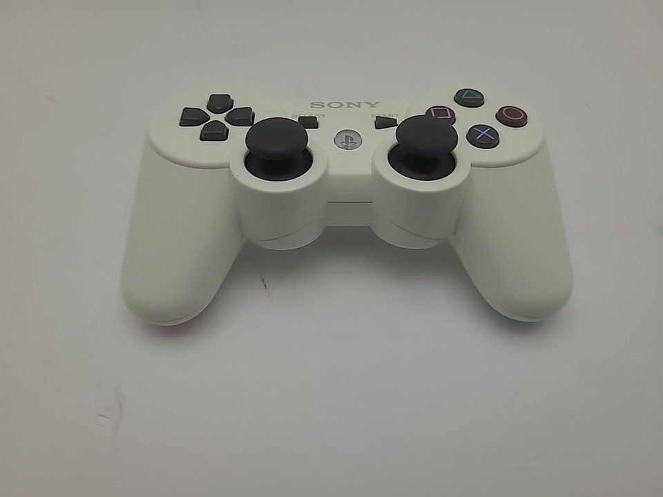 Sony PlayStation 3 Super Slim White CECH-4001C Matching Dualshock 3 ...