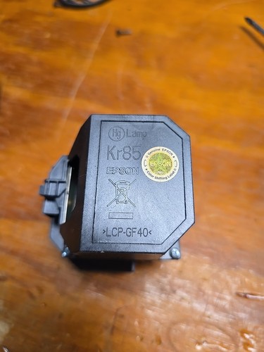 Genuine OEM Epson LCP-GF40 Kr85 Projector Lamp Bulb ELPLP57 with ...