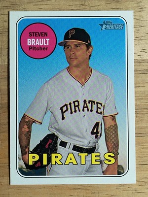 2018 Topps Heritage #692 Steven Brault | eBay
