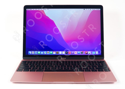 Apple MacBook Retina 12" 1.1GHz Core m3 8GB RAM 256GB SSD 2016 Rose ...