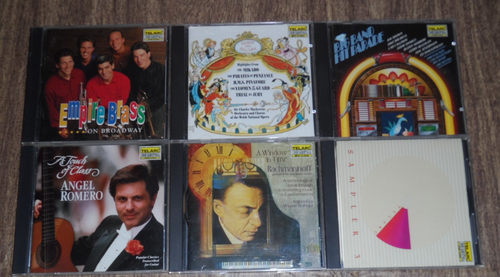 Telarc 6 CD Lot Angel Romero Rachmaninoff Empire Brass Gilbert and Sullivan Big | eBay