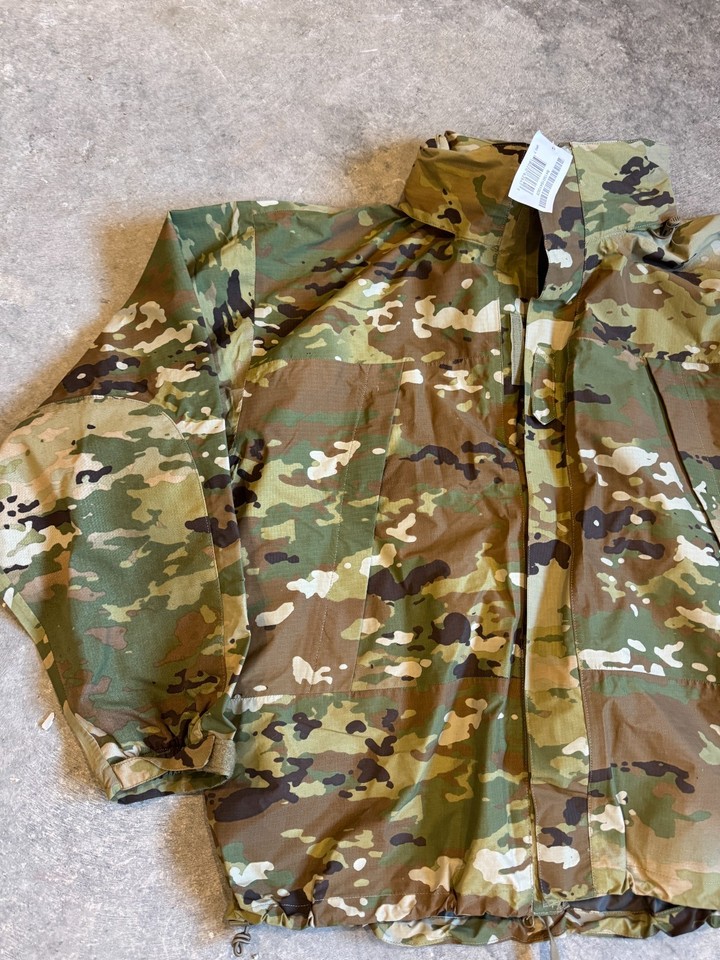 USGI ECWCS MULTICAM GEN III LEVEL 6 EXTREME COLD/WET WEATHER JACKET- X ...