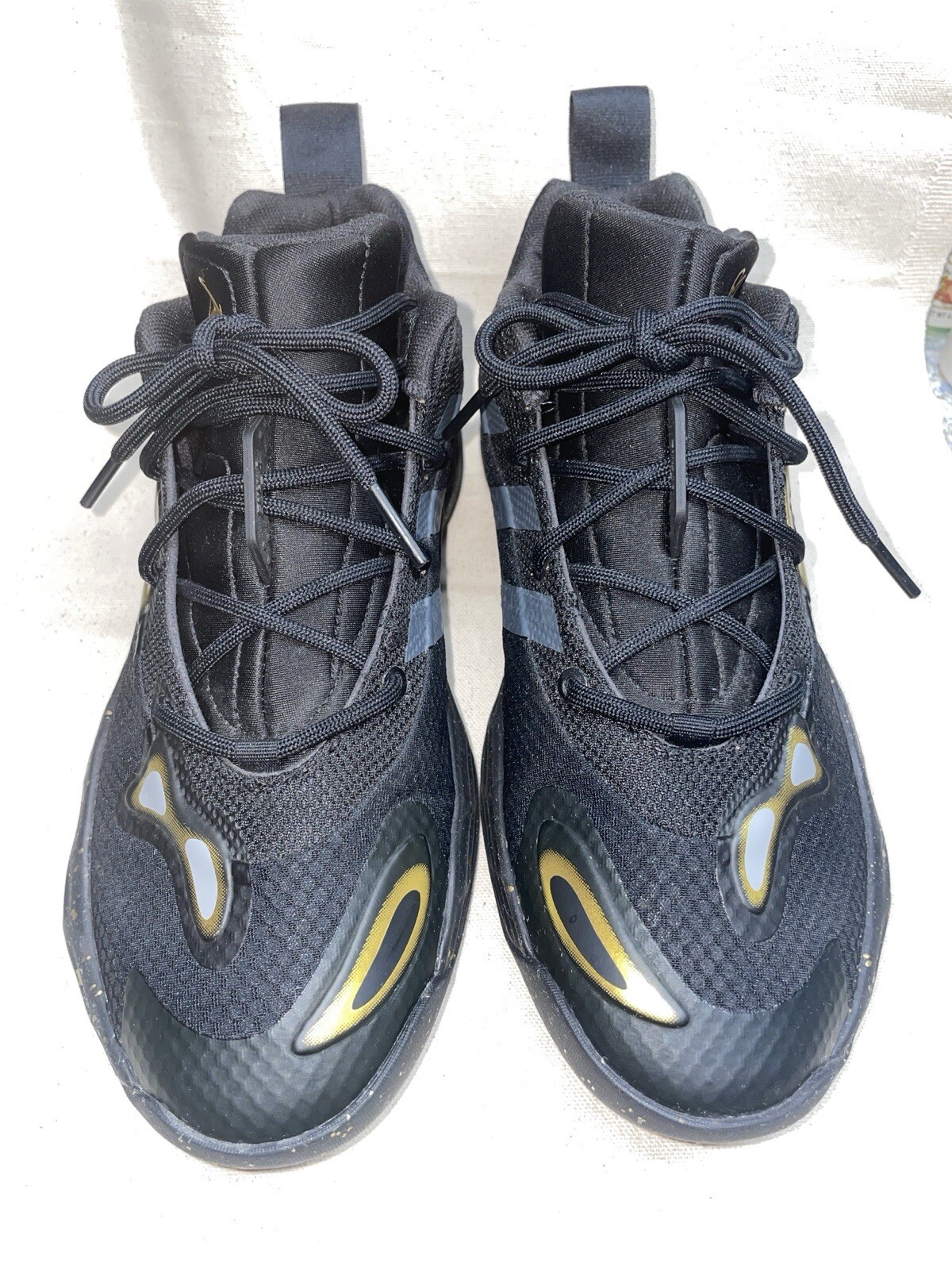 Adidas Candace Parker 2021_EXH_A Black Gold Size 8.5 … - Gem