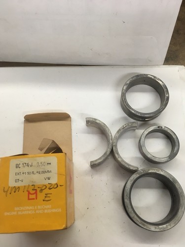 FITS VOLKSWAGEN TYPE 1/2/3 1600 66-79 MAIN BEARING SET 4M112-020-E 111 ...