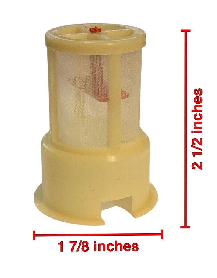 2PK In Tank Fuel Filter Gas Inlet Screen Fits Honda G100 G150 G200 G300 ...